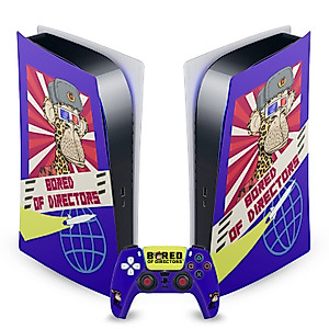 Head Case Designs Officially Licensed Bored of Directors APE #8950 Art Vinyl Faceplate Sticker Gaming Skin Decal Compatible With Sony PlayStation 5 PS5 Digital Edition Console and DualSense Controller