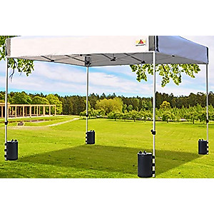 ABCCANOPY Canopy Water Weights Bag, 88LB (Black)