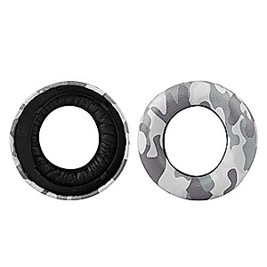 Geekria QuickFit Replacement Ear Pads for Sony Playstation 5 Pulse 3D PS5 Wireless Headphones Ear Cushions, Headset Earpads, Ear Cups Repair Parts (Camo)