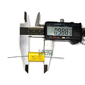 2.2uF 250V Metallized Polyester Film Capacitor 5% Audio Crossover Tweeter (1pc)