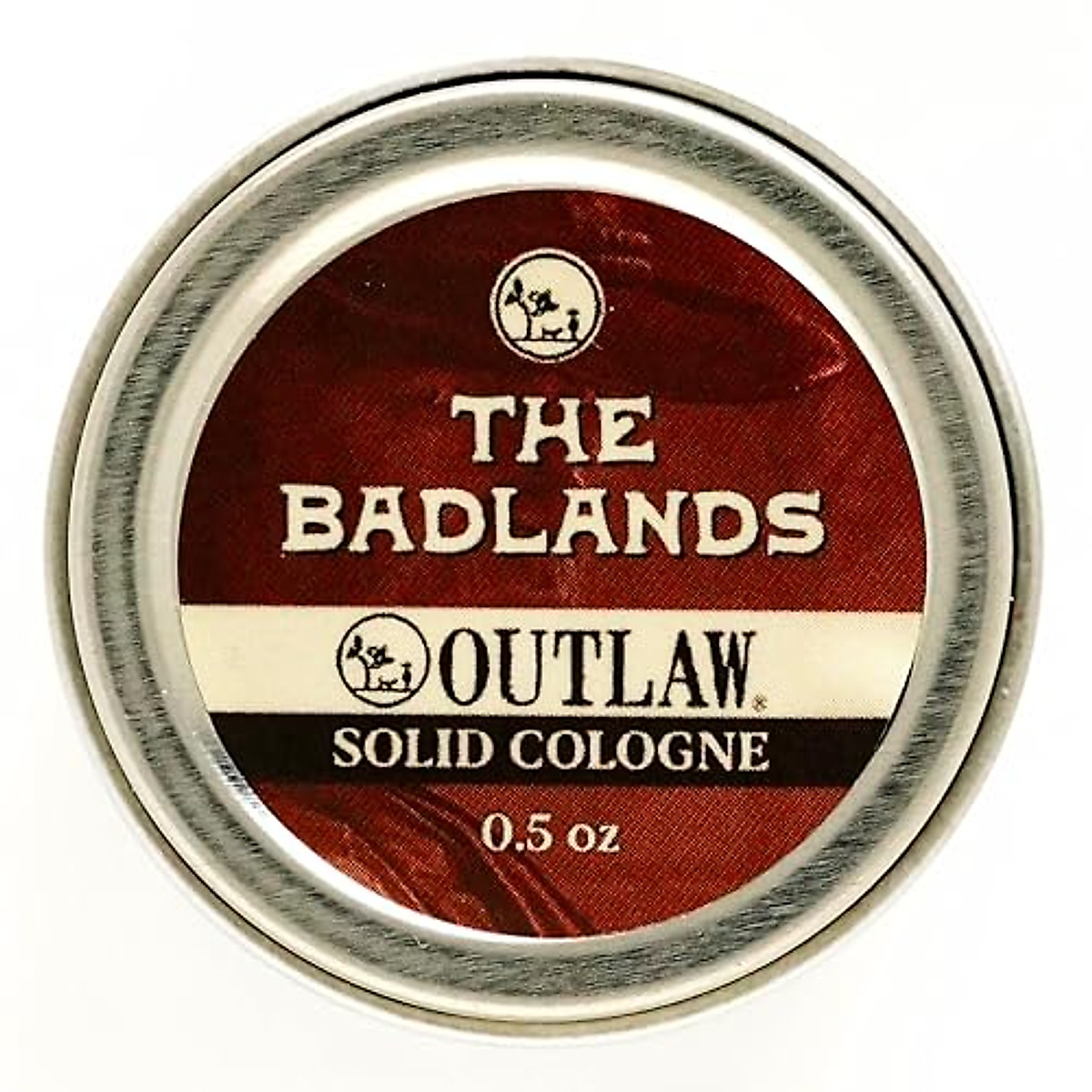 Smoky Cedar & Campfire Solid Cologne Balm - The Badlands Scent, by Outlaw - 1 oz wax Men's or Women's Scent