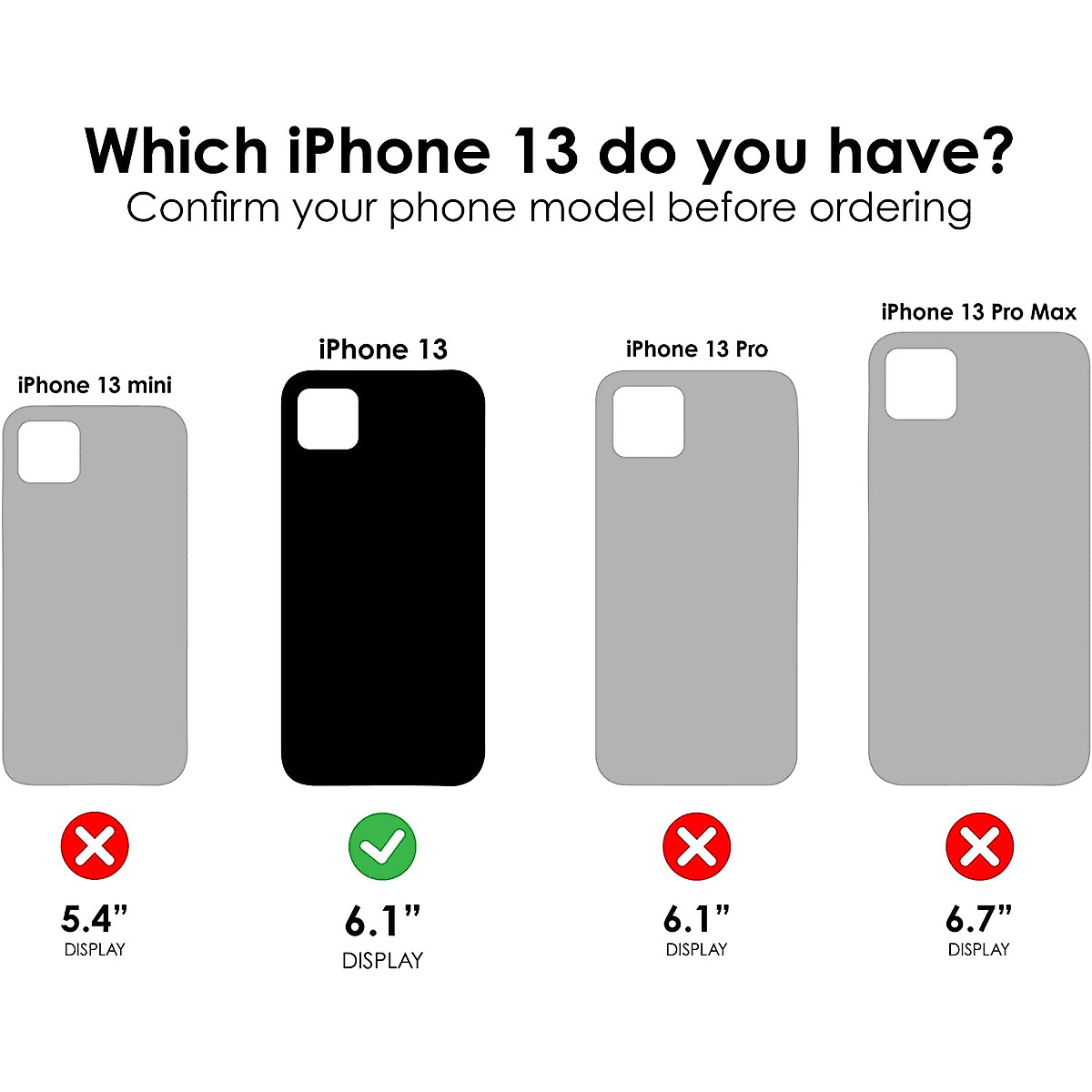 OtterBox Defender Series Screenless Case with Magsafe for iPhone 13 (NOT Mini/Pro/Pro Max) Non-Retail Packaging - Purple Perception - with Microbial Defense