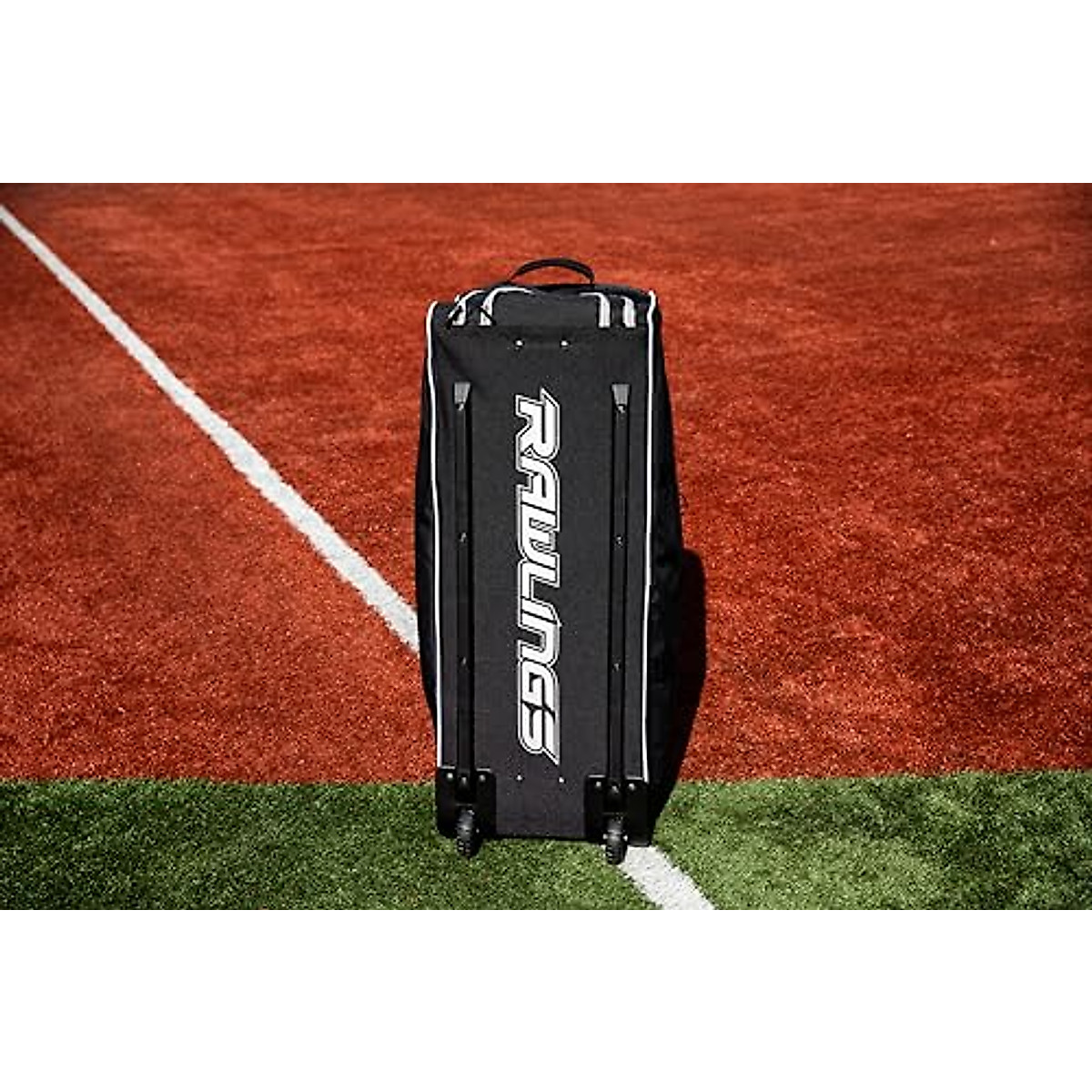 Rawlings | YADI Wheeled Catcher's Bag | Yadier Molina Model | Baseball/Softball | Black