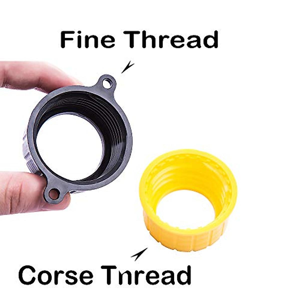 Replacement Gas Can Spouts Improved Design Flexible Pour Nozzle for Older Gas Can Fuel Water Jug 1 2 5 Gal White