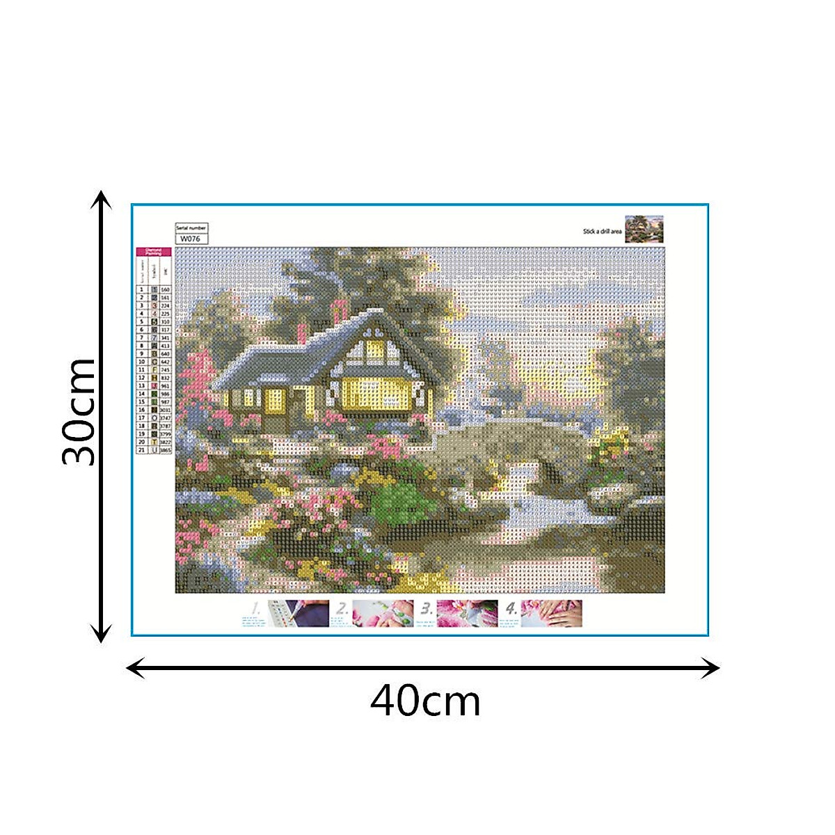 DIY 5D Diamond Painting Full Dril, Xizhendai Full Drill DIY 5D Diamond Paints by Number Kits Rhinestone Pasted Embroidery Kit Home Decor (xiaoqiao, 30x40cm)