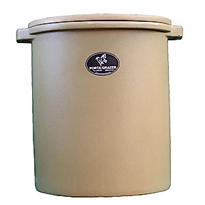 Porta-Grazer XL Traveler w/Water Trough, Slow Hay Horse Feeder