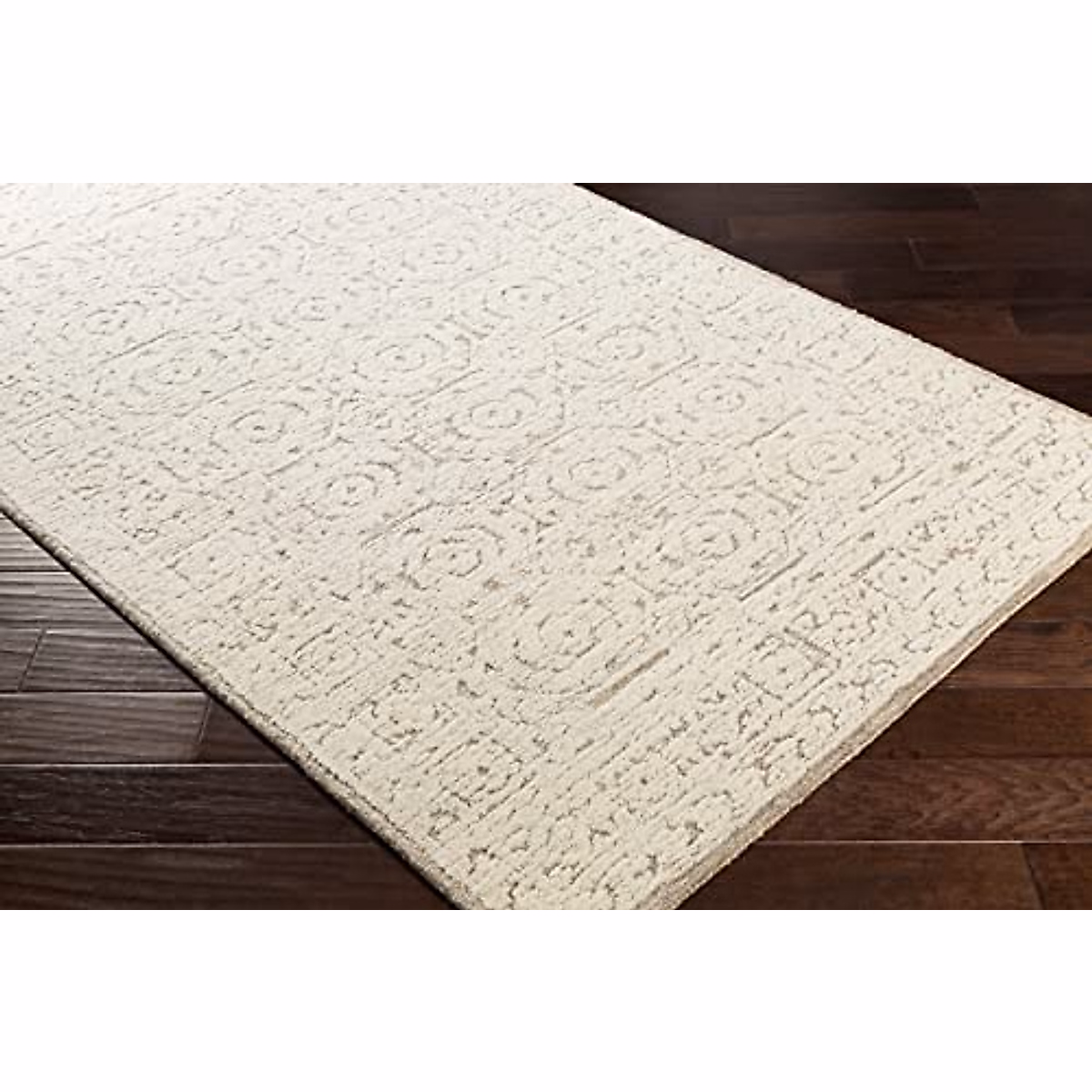 Mark&Day Area Rugs, 9x12 Hello Transitional Khaki Area Rug, Cream Light Brown Carpet for Living Room, Bedroom or Kitchen (9' x 12')