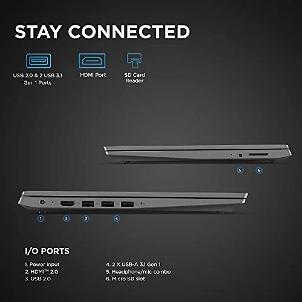 Lenovo V14 Business Laptop, 14-inch Full HD Display, AMD Athlon Gold 3150U Processor, 8GB RAM, 256GB SSD, Webcam, Wi-Fi, Bluetooth, HDMI, Windows 11 Pro