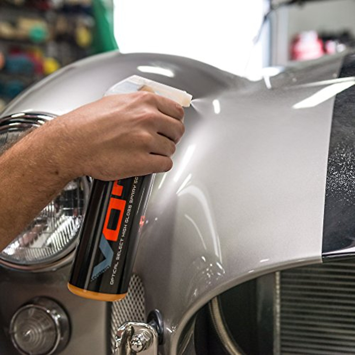 Chemical Guys WAC_808_16 Hybrid V7 Optical Select High Gloss Spray Sealant & Quick Detailer (Safe for All Finishes Including Ceramic Coatings), 16 fl oz, Orange Scent