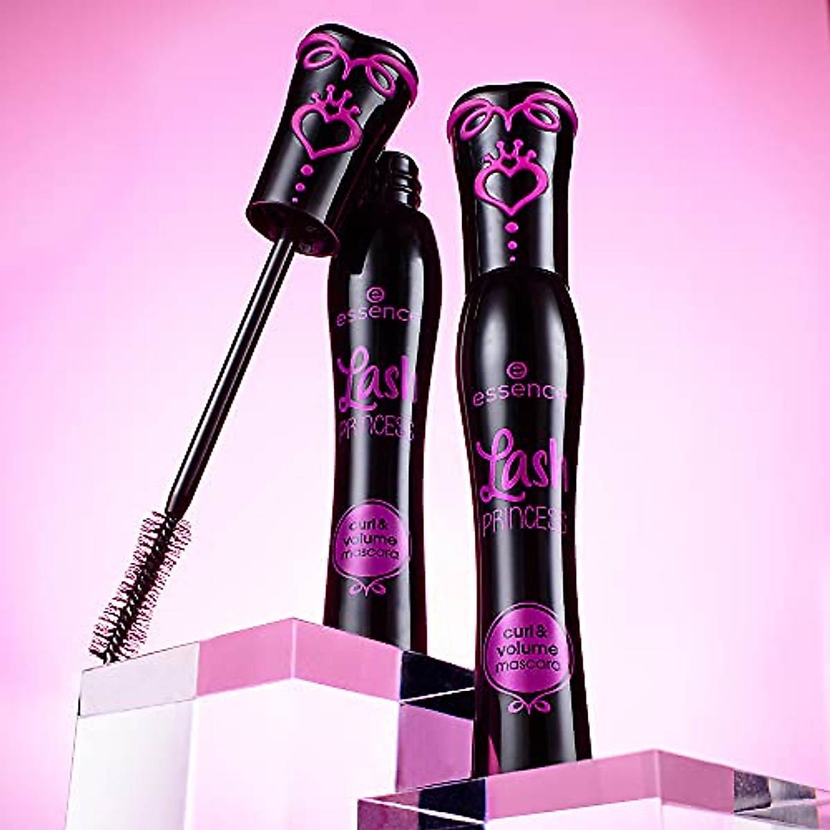 essence | Lash Princess Curl Mascara | For Dramatic Curl & Volume | Vegan | Alcohol, Paraben Free | Cruelty Free