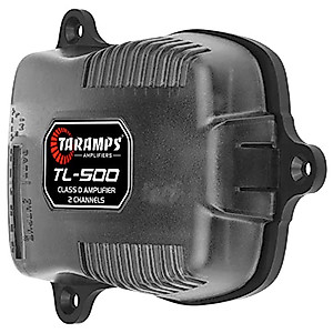 Taramps TL-500 2x50 Watts-RMS Mini Compact Car Amplifier Full Range 2-Channels Class-D 2-ohm Stable