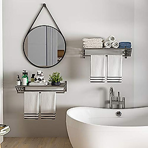 qurutma Wall Mounted Clothes Drying Rack,Stainless Steel Accordion Retractable Drying Rack for Laundry Room/Bathroom Tower，Easy to Install 31-inch Rod, 60 lb Capacity- Indoor and Outdoor Use