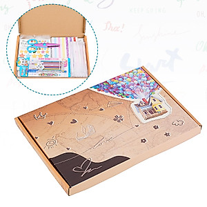 COMBIUBIU Scrapbooking Supplies for our adventure book, Travel Journal,Wedding Planner, Memory Book,Guest Book,Scrapbooking Kit,Scrapbooking Tools for Photo Ablum Scrapbooking and Card Making