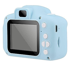 Kaadlawon Children's Digital Camera 2.0 LCD Mini Camera HD 1080P Children's Sports Camera Portable Toy Chritmas Birthday Festival Gift for Kids (Blue)