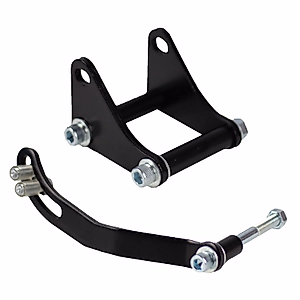 Power Steering Pump Mounting Bracket LWP SWP Compatible with SB SBC Ch-evy engines 262 265 283 302 305 307 327 350 400 Black