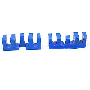 CUCUDAI 2pcs Badminton Stringing Machine Tool Racket Load Spreader Adapter Universal Protector Attachment-Black