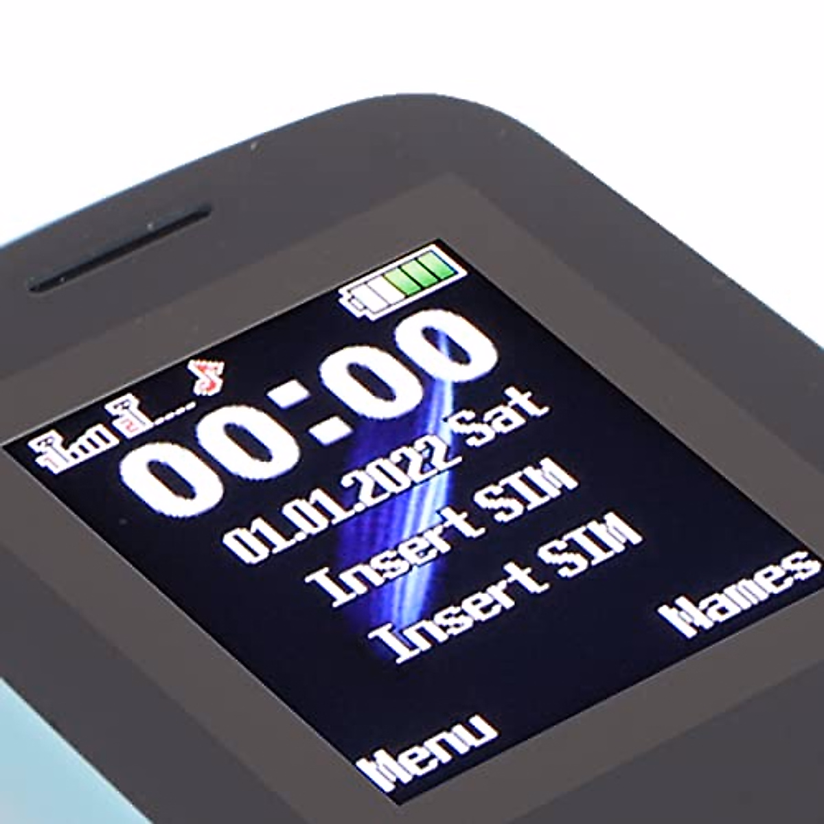 FOSA Senior Cell Phone, 2G GSM, High Volume Unlocked Basic Mobile Phone, 2.4 Inch Large Screen, Dual SIM Supported, Big Buttons Unlocked Cellphone for The Elderly Parents (Sky Blue)