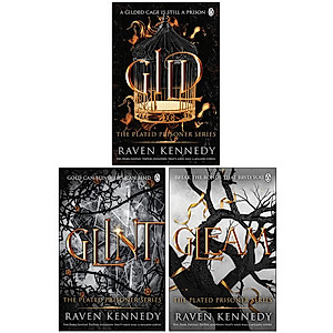 The Plated Prisoner Series Collection 3 Books Set By Raven Kennedy (Gild, Glint, Gleam)