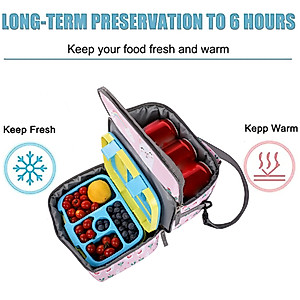 seastig Rolling Backpack 18in Double Handle Backpack Kids Wheeled Backpack Roller Backpack with Lunch Bag Set Girls Boys, Alpaca with Sunglasses