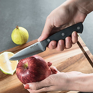 Knife Block with Kitchen Knives Set 16 Pieces Ultra Sharp Stainless Steel Knife for Kitchen Home Essentials Chef Knife Set with Wood Block