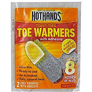 HotHands TOASTI Toes W/Adhesive (Packaging May Vary)