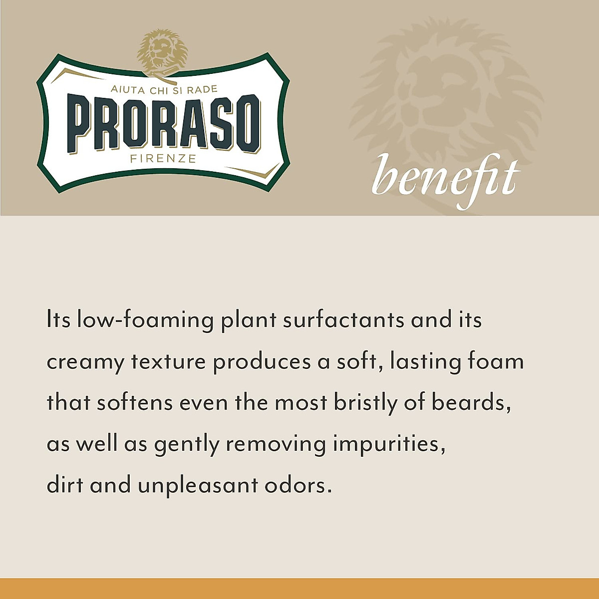 Proraso Beard Wash - Wood and Spice, 6.8 Fl Oz