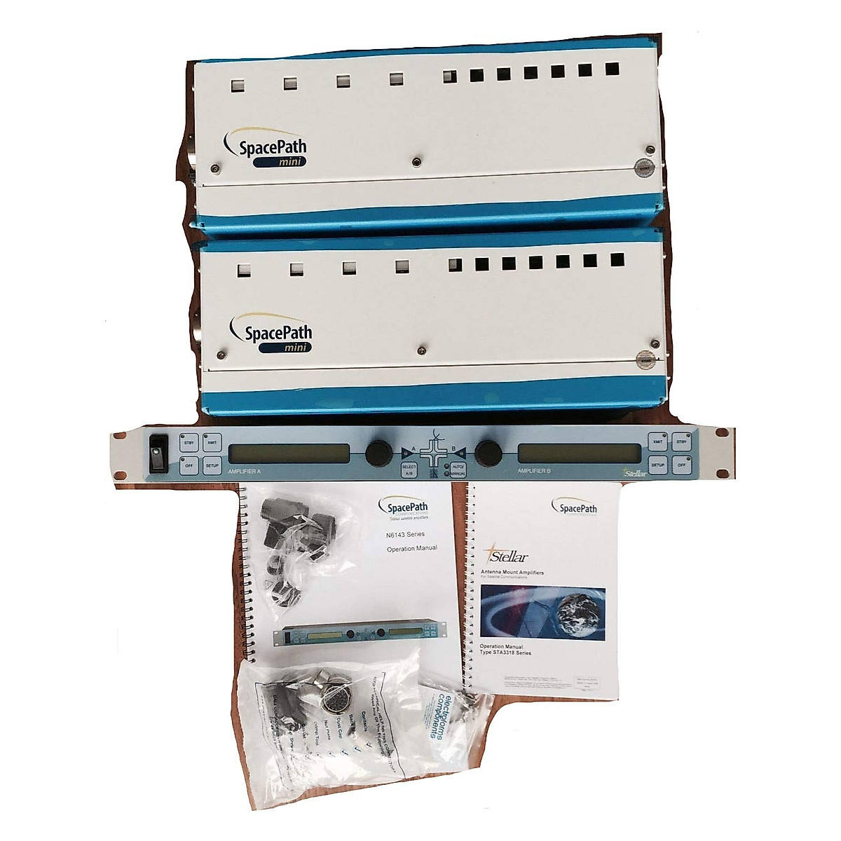 180 Watt Space-Path STA3318 Mini BUC 13.75-14.5GHz ext. KU TWTA HPA L-Band Xicom