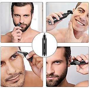 OJOINK Ear and Nose Hair Trimmer for Men and Women,USB Rechargeable Nose Hair Clipper, Electric Facial Ear Hair Remover