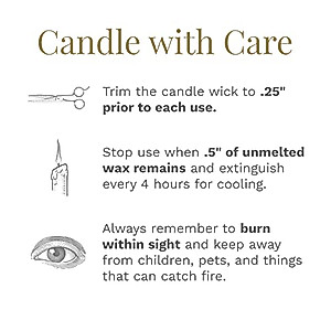 CLCo by Candle-lite Scented Candles, Wine Cellar Fragrance, One 14 oz. Single-Wick Aromatherapy Candle with 90 Hours of Burn Time, White Color