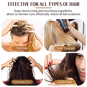 Diamond Edge Marula Oil Volume Nourish Leave-In Detangler Spray Hair | Detangle, Heat Protection | Smoothes Frizzy Hair | Adults & Children Suitable for all types.