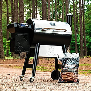 Z GRILLS 100% All-Natural Flavor American Competition-Blend Hard Grill, Smoke, Bake, Roast, Braise & BBQ Wood Pellet, 1 Pack Total 20lbs