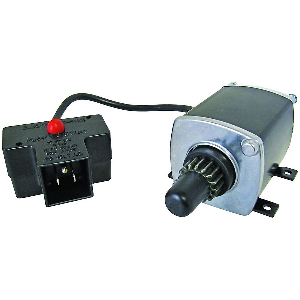 OEG Parts New 120V Electric Starter Compatible With Tecumseh Engine Snow Blower HH40 HH50 HH60 V70 VH70 33328, 33328B, 33328C, 33328D, 33328E, STC0016, 41022030