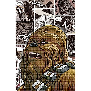 DIAMOND DOTZ ® - Star Wars Chewbacca Diamond Painting Artwork Kit, Star Wars Diamond Art, Star Wars Diamond Painting, Diamond Art Star Wars, Diamond Painting Star Wars