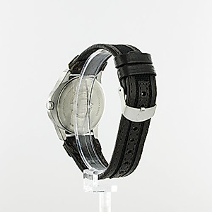 Timex Men's T40091 Expedition Metal Field Black/Brown Nylon/Leather Strap Watch