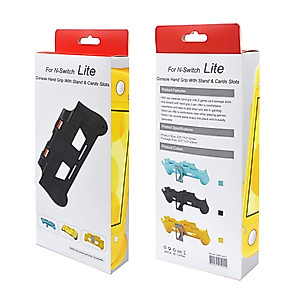 Console Hand Grip with Stand Compatible for Nintendo Switch Lite