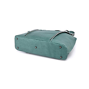 OLD TREND Genuine Leather Birch Tote Bag (Mint)