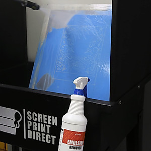 Ecotex® Screen Printing Emulsion Remover (Pint - 16oz.) - Photo Emulsion Cleaner on Screen Printing Screens - Silk Screen Photopolymer Emulsion Stencil Remover - Easy to Use Screen Printing Supplies