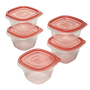 Rubbermaid Takealong Mini Deep Square Set, 5 Piece