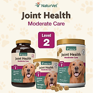 NaturVet Joint Health Time Release Level 2-Maximum Hip & Joint Dog Supplement