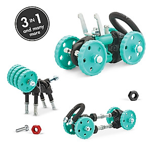 The Off Bits Toy Building Sets: BuggyBit Vehicle Model Kit for Kids 6+, Mini STEM Toys with Nuts & Bolts, Build Your Own Engineering Kit, STEM Building Toys Gifts for Boys and Girls