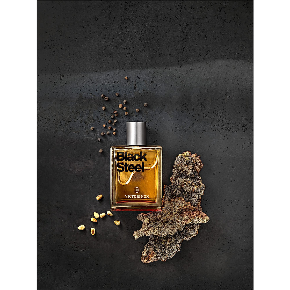 Swiss Army Black Steel Men 3.4 oz EDT Spray