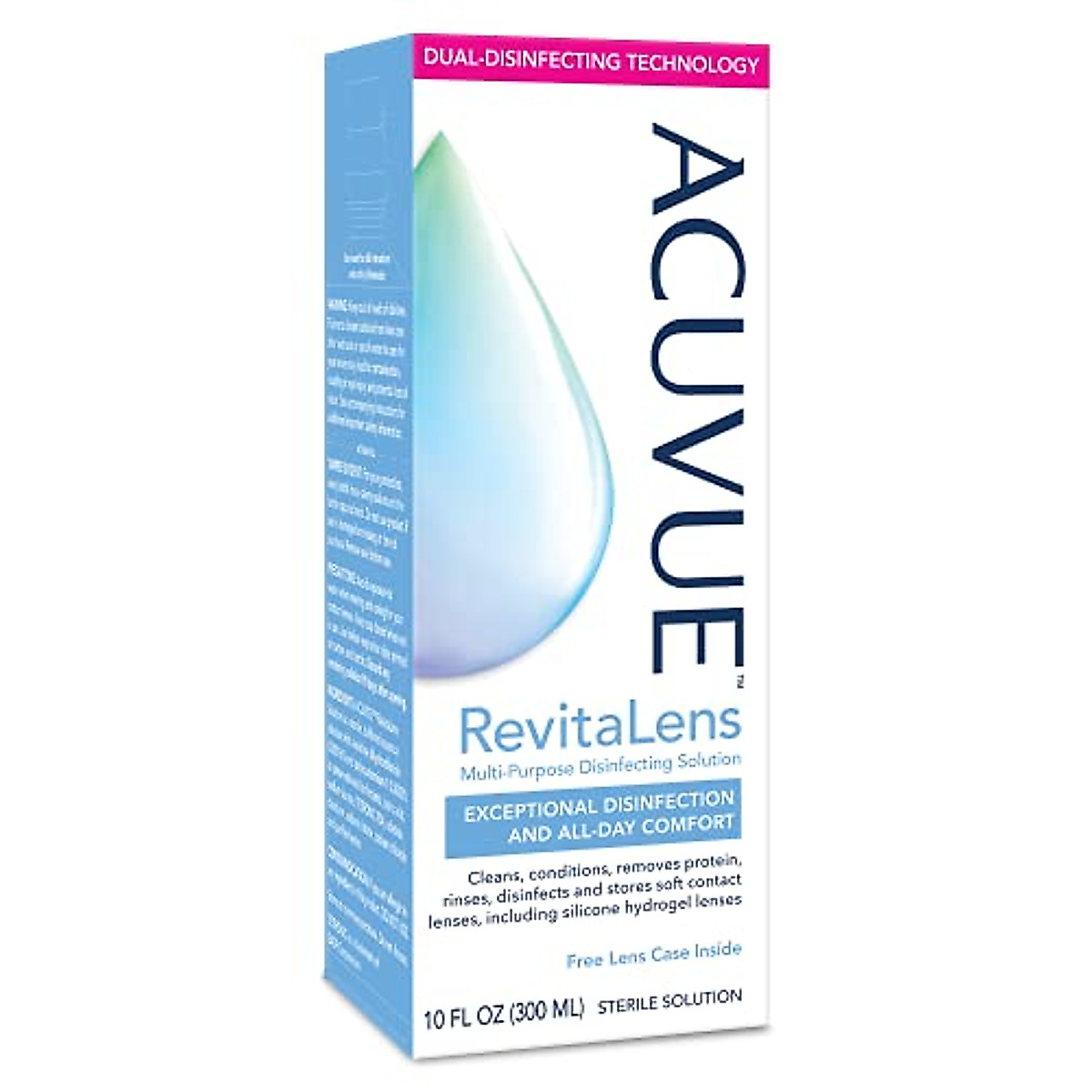 ACUVUE® RevitaLens Multi-Purpose Disinfecting Solution, 10 oz. (Pack of 4)