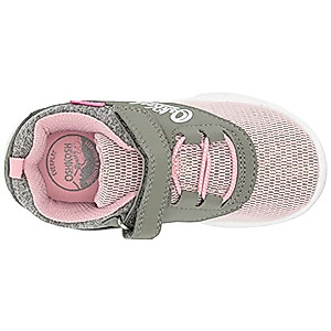 OshKosh B'Gosh Girls Noomo Sneaker, Olive, 6 Toddler