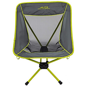 ALPS Mountaineering Simmer Camping Chair, One Size, Citrus/Charcoal