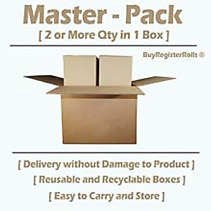 (12 Rolls) 2 5/16" x 400' thermal receipt paper rolls (ID-71MM - OD-84MM) Dresser Wayne Gas System/Island Printer, Pay-At-The-Pump, Dresser Wayne Receipt Paper, Dresser Wayne Thermal Paper BPA Free