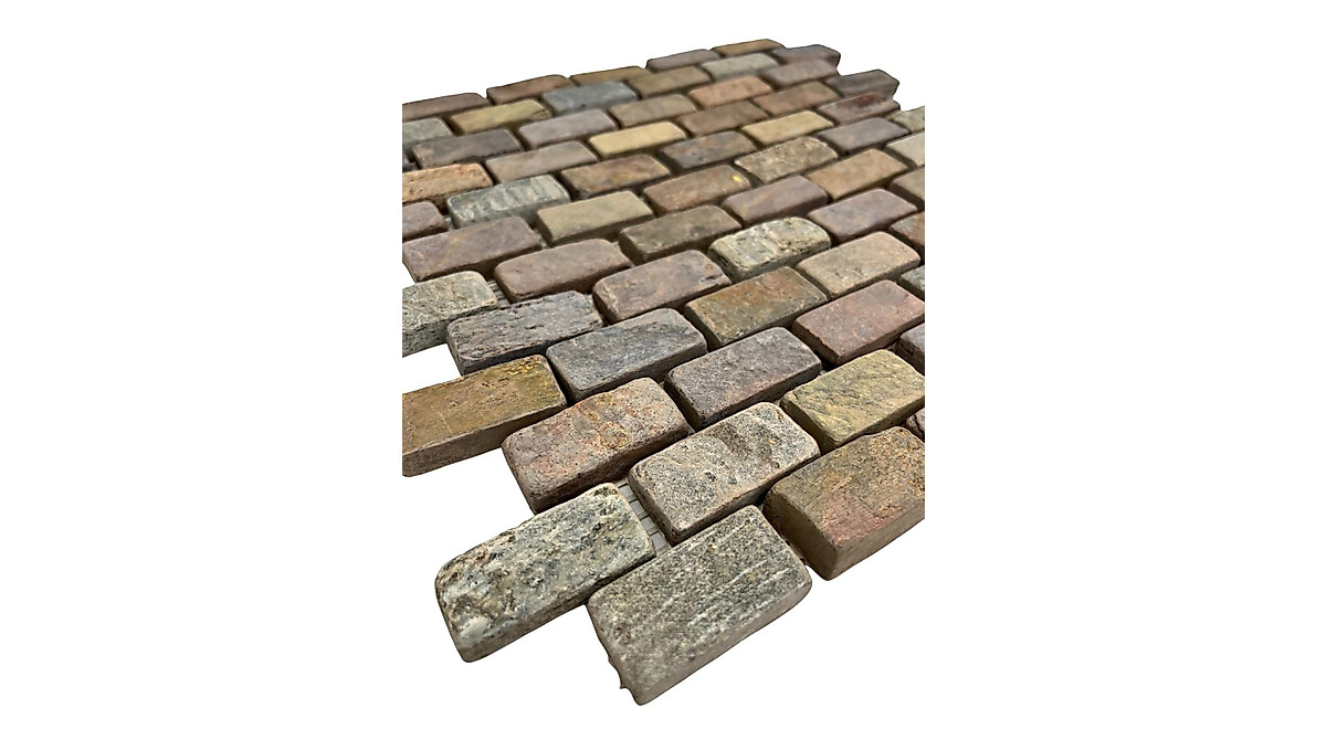 Peacock Slate Multi Classic Tile for Home Decor