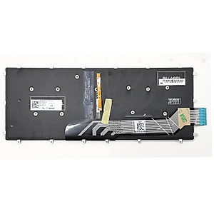 AIVIBRANT Keyboard w/Backlit for Dell Inspiron 13 (5368 5378 5379 7368 7373 7375 7378 7573) 2-in-1, Inspiron 15 (5568 5578 7569 7579) 2-in-1, Inspiron 13 (5370 7370), 14 7460, 15 (7560 7570),0G9N34