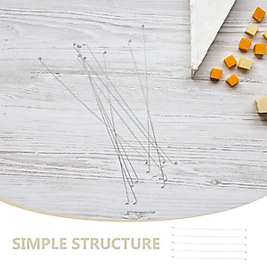 ABOOFAN Cheese Slicer Wire Replacement 20pcs Cheese Cutter Wire Cheese Slicing Wire Ham Slicer Block Cheeses Butter Cutting Cheese Board Wire 5.5 inch