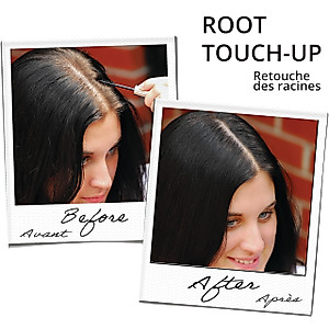 Greyfree Root Touch-Up Hair Mascara Black/Noir Temporary Gray Roots Concealer