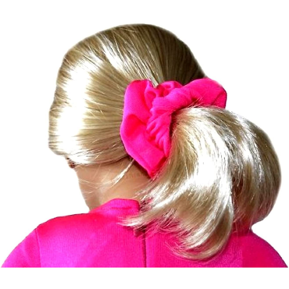 Sparkling Success: 2024 American Doll Girl Pink Gymnastics Doll Clothes Set with Leotard, Mat, Olympic Medal and Hair Accessory. 4 PCS in All! Doll Not Included